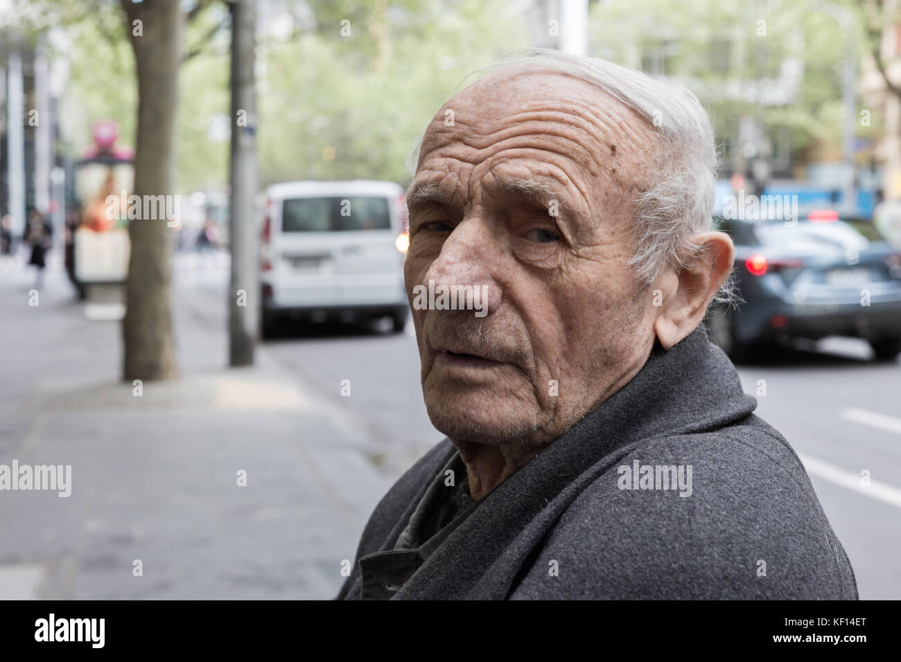Old greek man portrait hi-res stock photography and images - Alamy