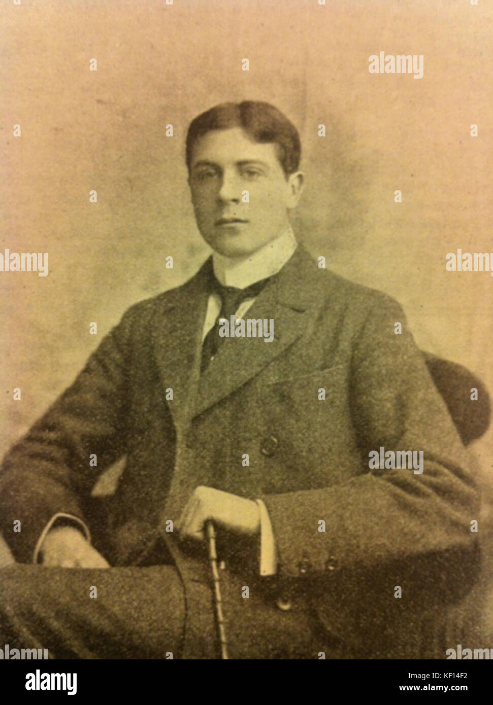 Hugh Laurence (Laurie) Doherty Stock Photo - Alamy