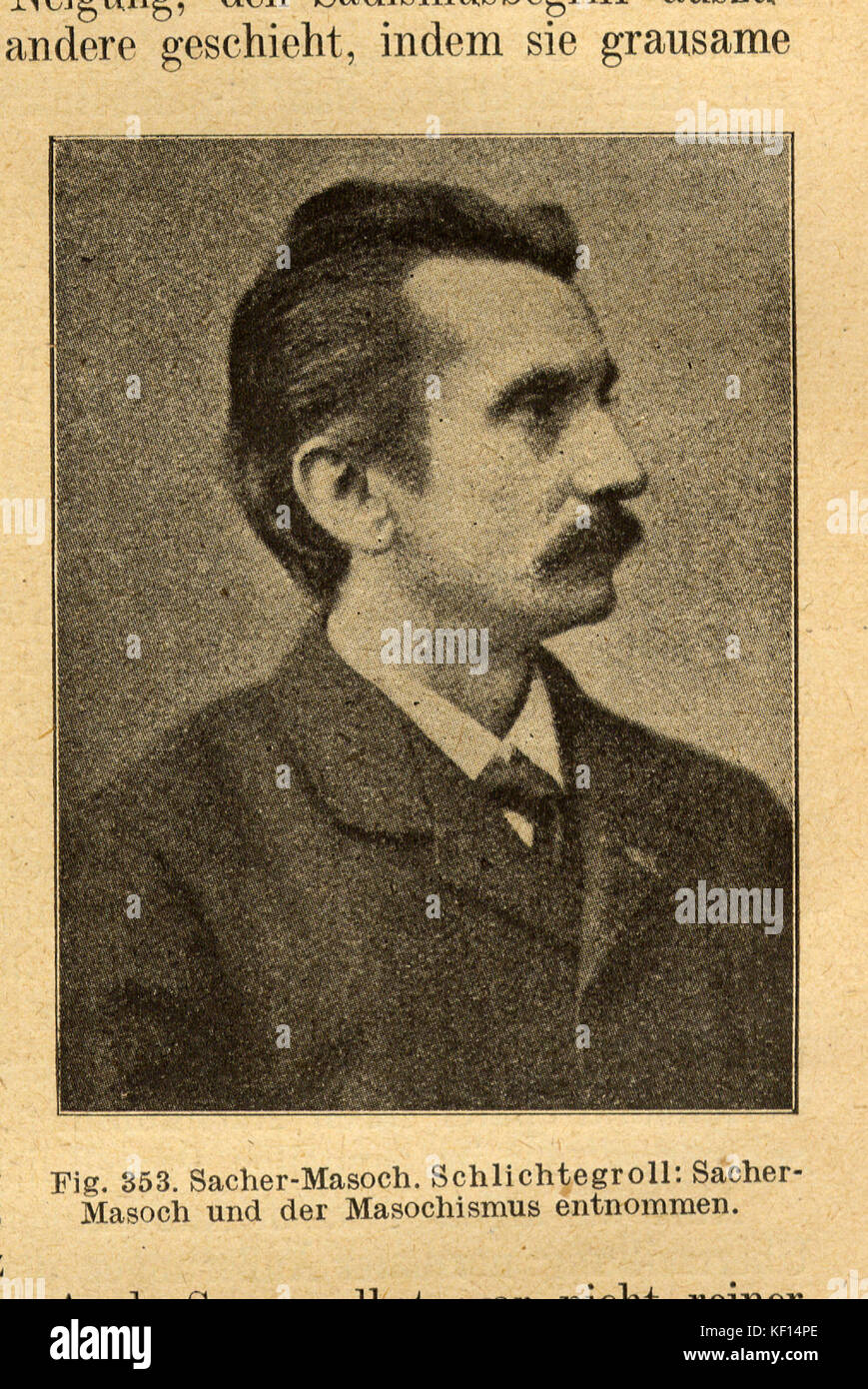 Leopold von Sacher Masoch portrait 6 Stock Photo - Alamy