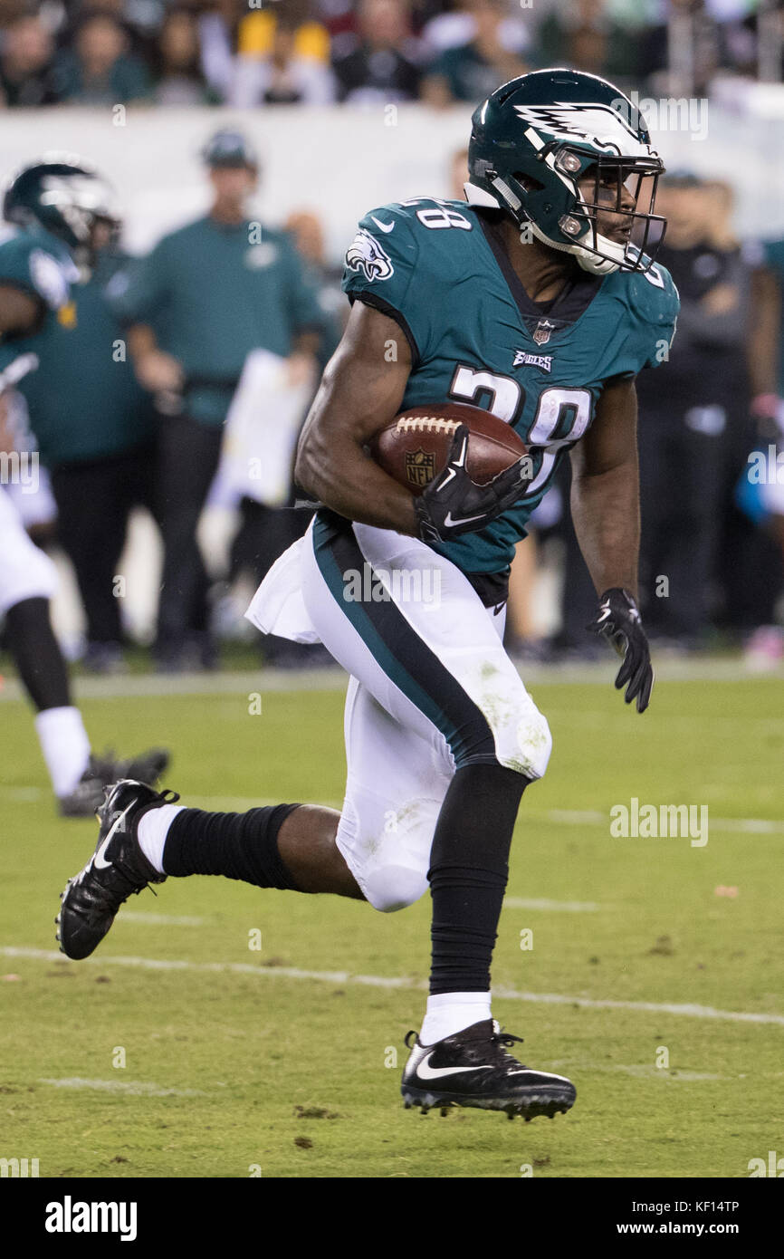 October 23, 2017: Philadelphia Eagles running back Wendell Smallwood ...