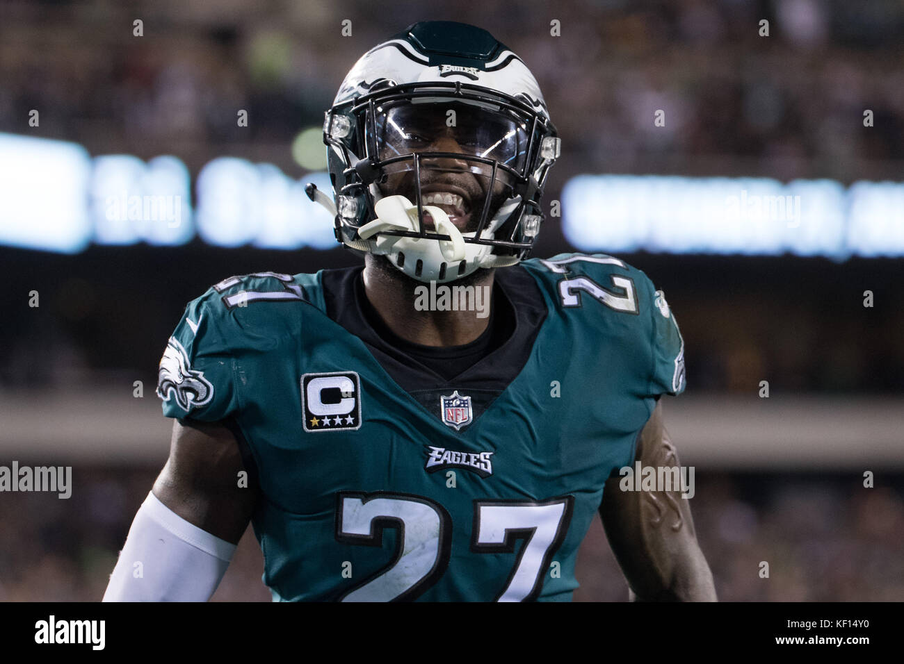 October 23, 2017: Philadelphia Eagles strong safety Malcolm Jenkins (27 ...
