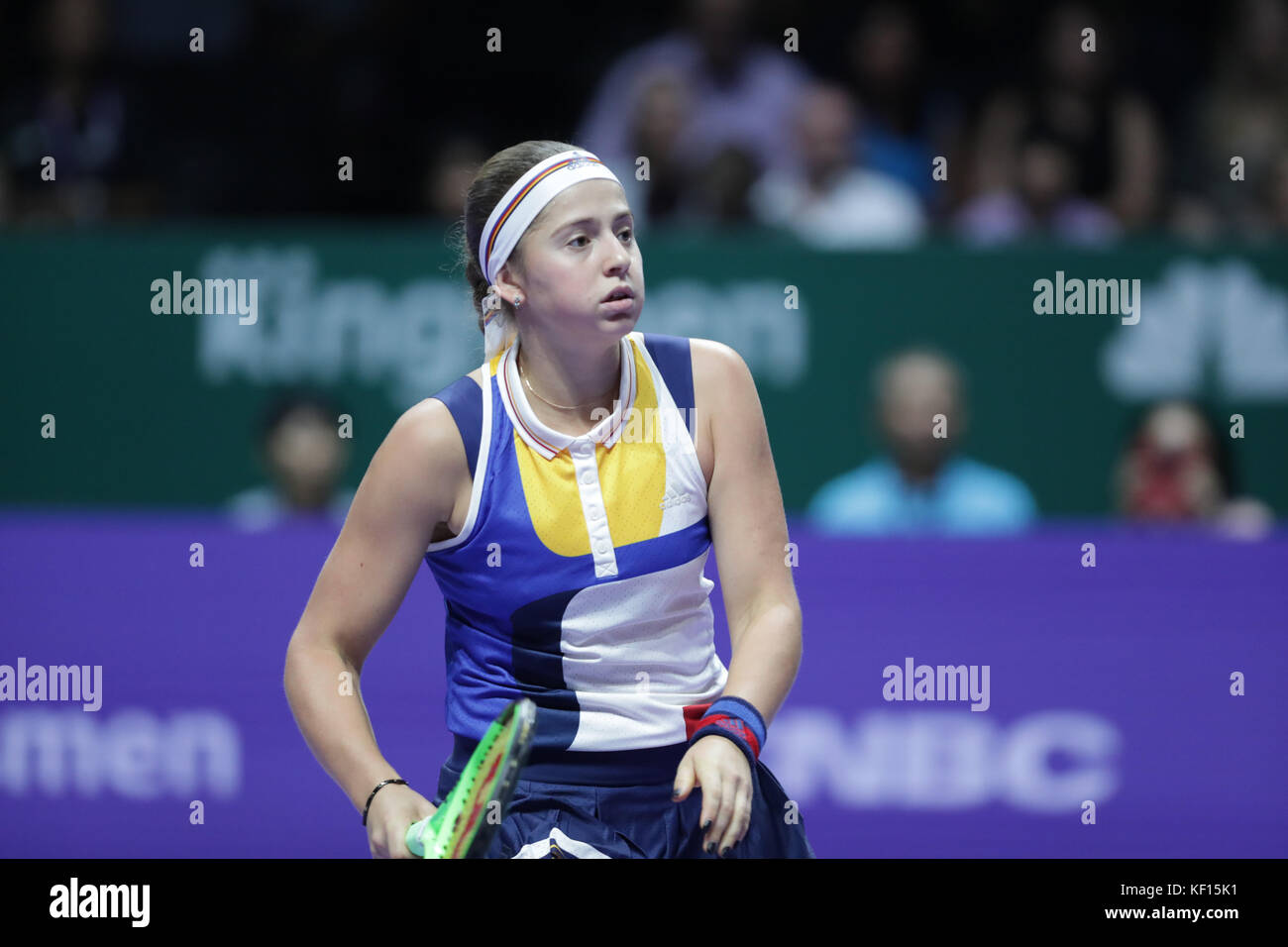 Singapore, Singapore. 24th Oct, 2017. Latvian tennis player Jelena ...