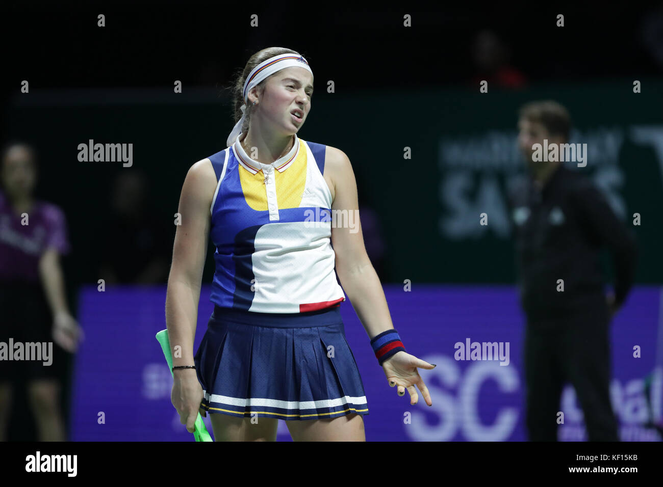 Singapore, Singapore. 24th Oct, 2017. Latvian tennis player Jelena ...
