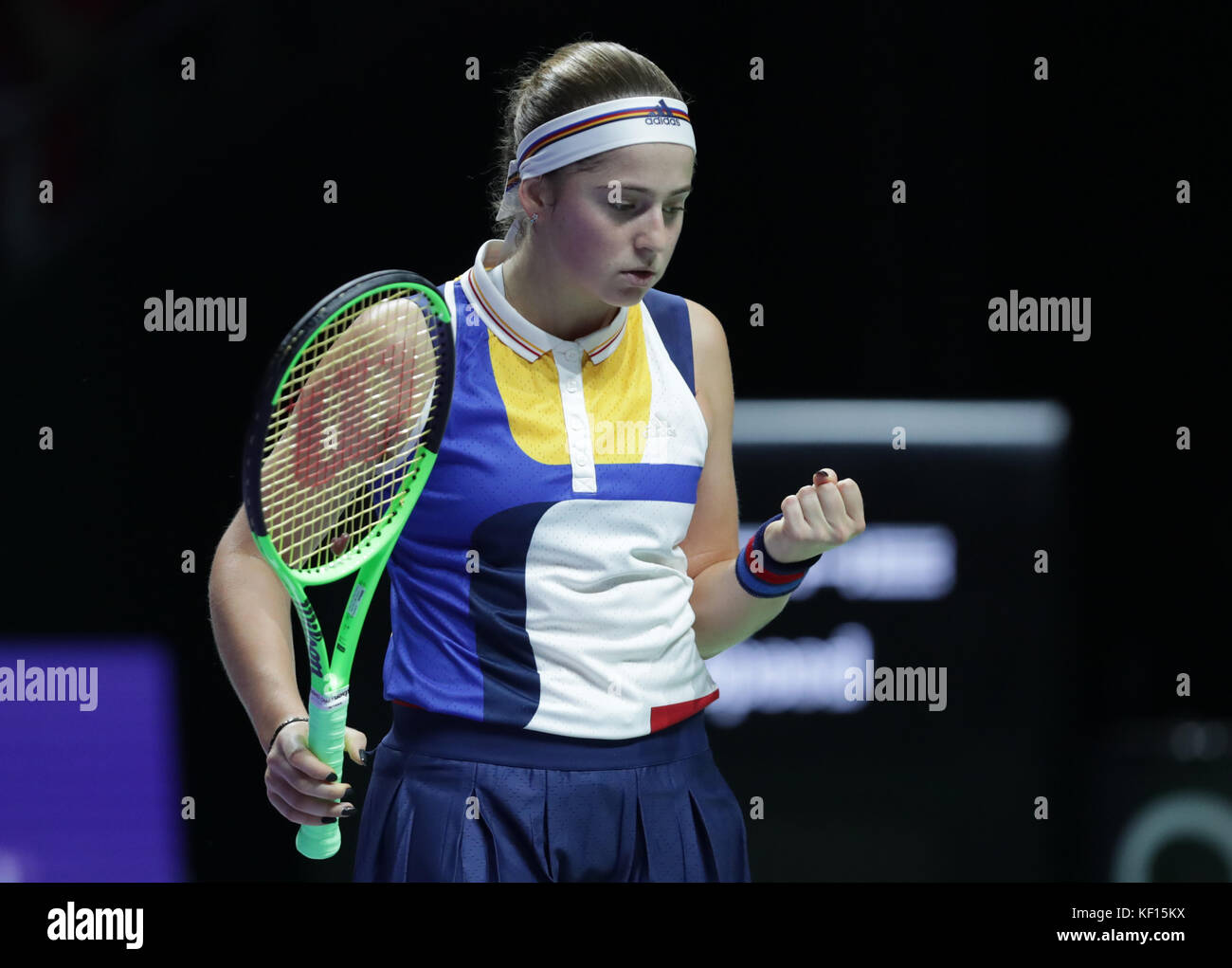 Singapore, Singapore. 24th Oct, 2017. Latvian tennis player Jelena ...