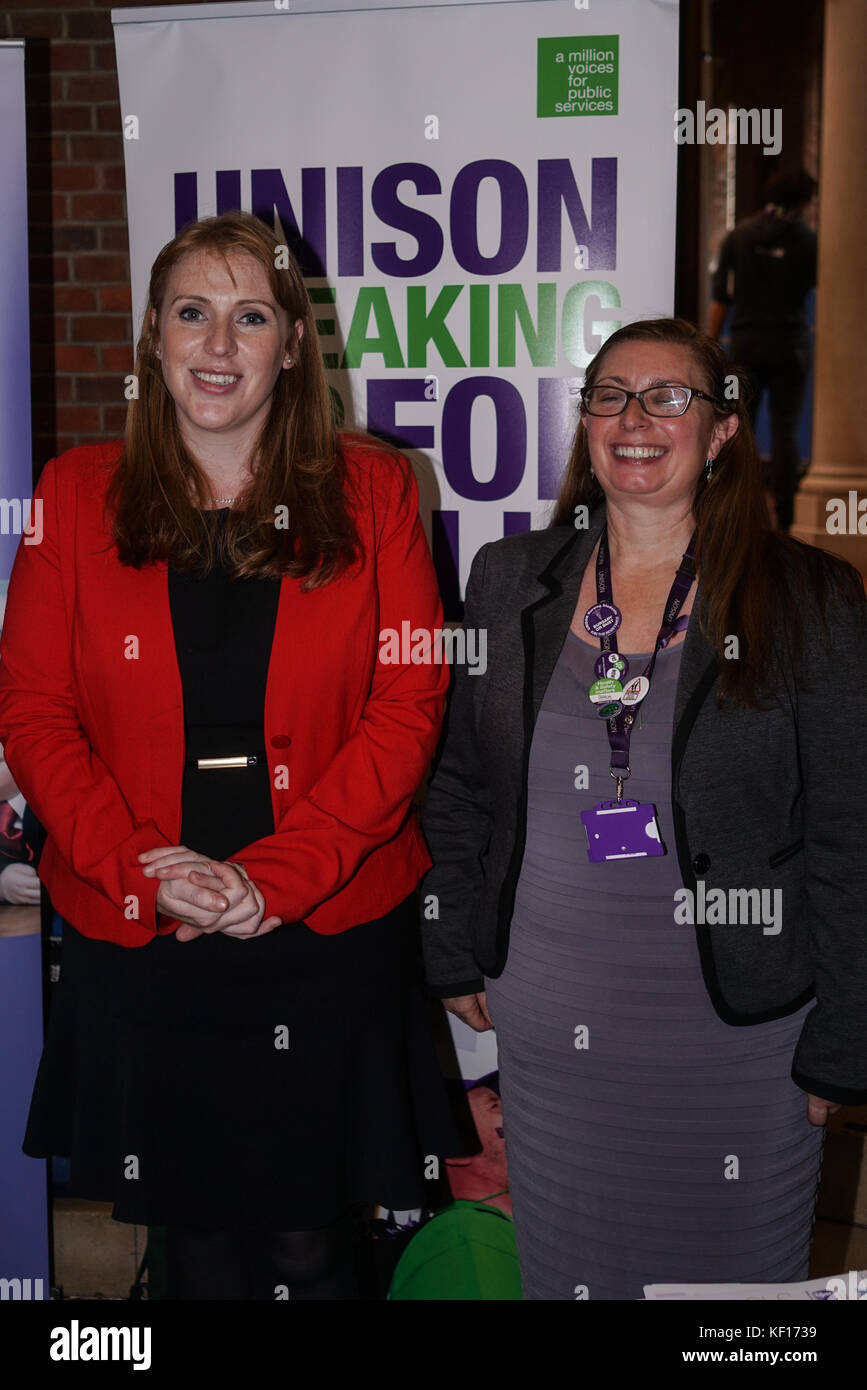 London, UK. 24th Oct, 2017. Speaker Angela Rayner Labour MP is a Shadow ...
