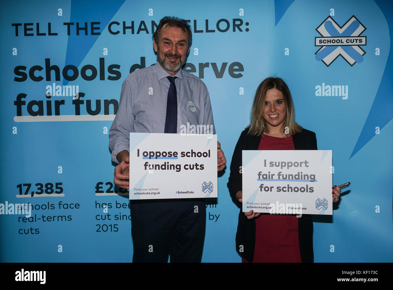 London, UK. 24th Oct, 2017. Speaker Kevin Courtney - General Secretary ...