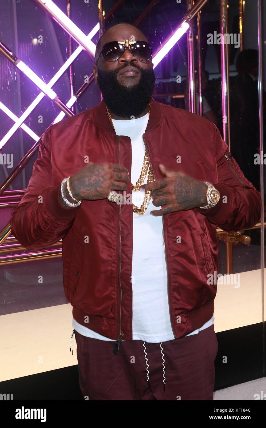 New York, NY, USA. 24th Oct, 2017. Rick Ross at American Eagle ...