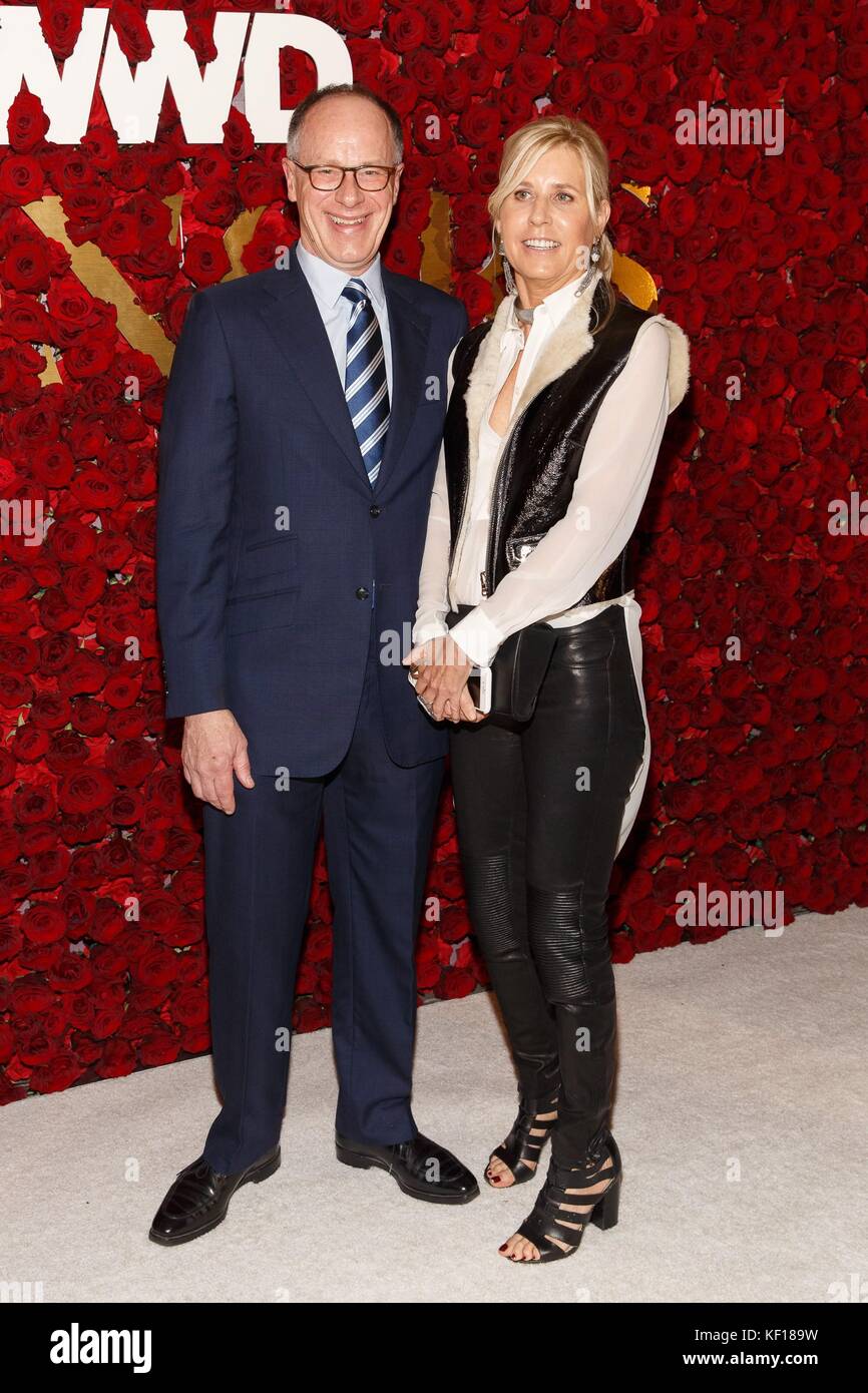 New York, NY, USA. 24th Oct, 2017. James Fallon, Jill Fairchild at ...