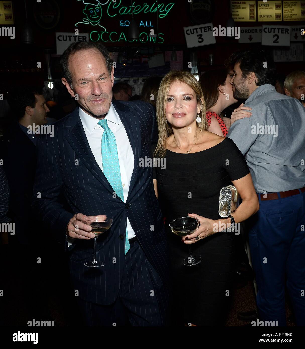 New York, NY, USA. 24th Oct, 2017. Eliot Spitzer, Guest at arrivals for ...