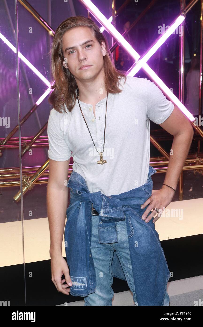 New York, NY, USA. 24th Oct, 2017. Dylan Sprouse at American Eagle ...