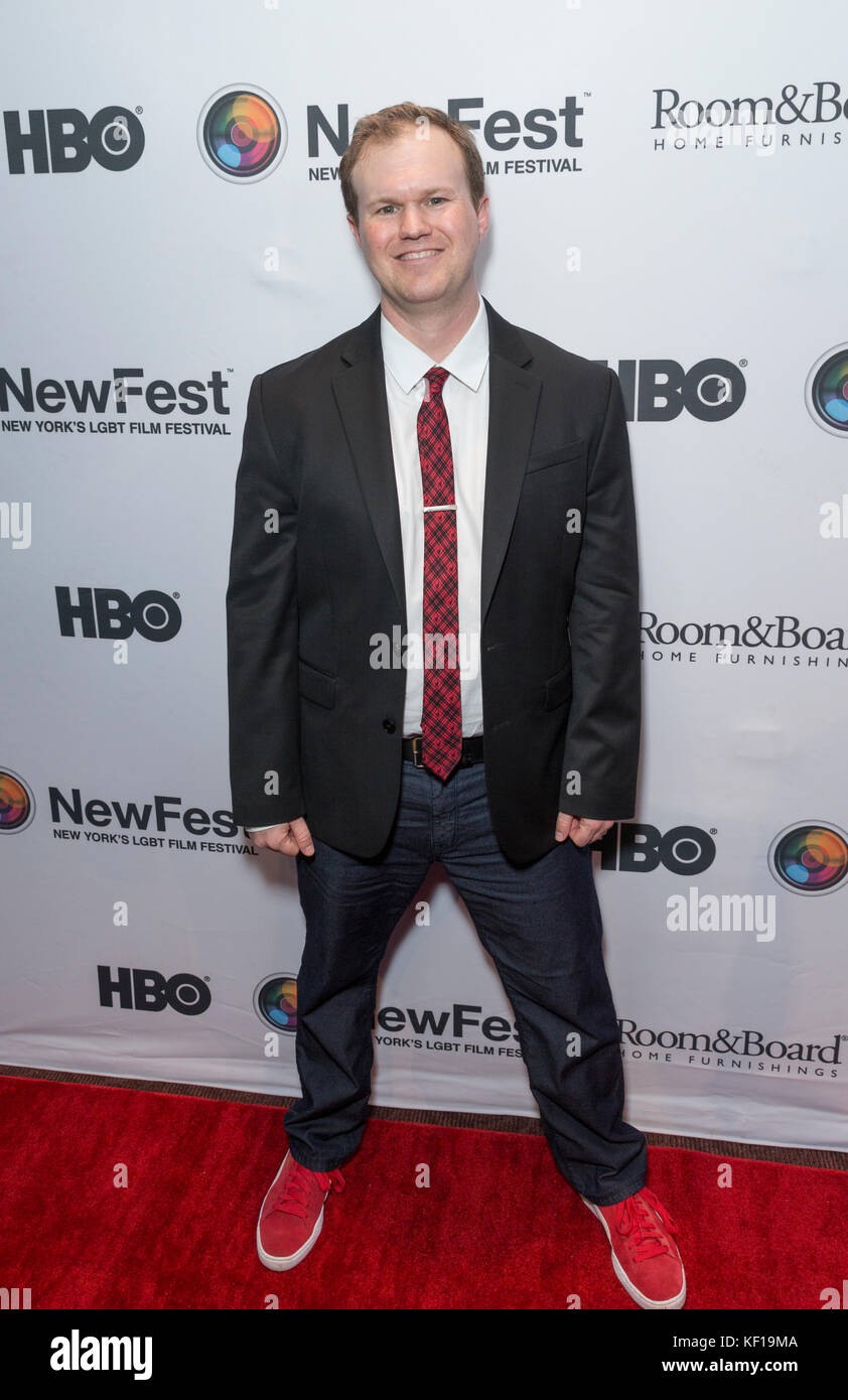 New York, United States. 24th Oct, 2017. Daniel Powell attends NewFest ...