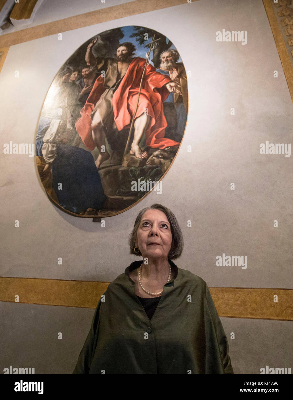 Rome, Italy. 24th Oct, 2017. S.Marta Church hosts Open Restoration ...