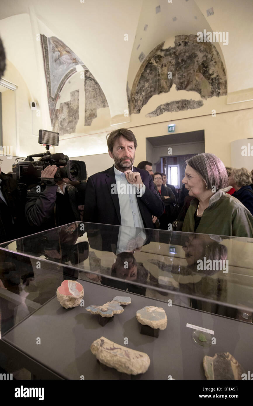 Rome, Italy. 24th Oct, 2017. S.Marta Church hosts Open Restoration ...