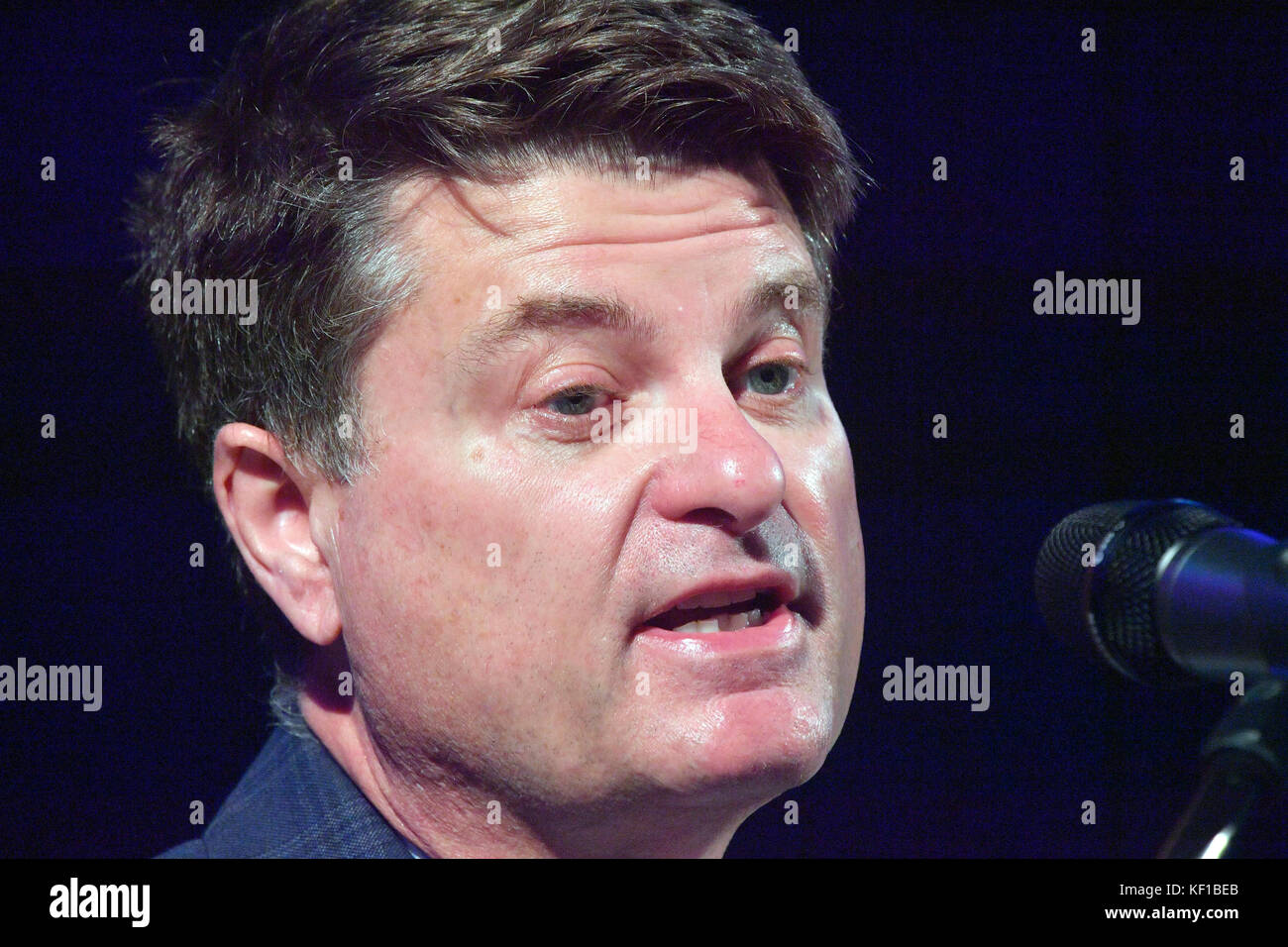 Prague, Czech Republic. 25th Oct, 2017. US futurist Martin Ford, who ...