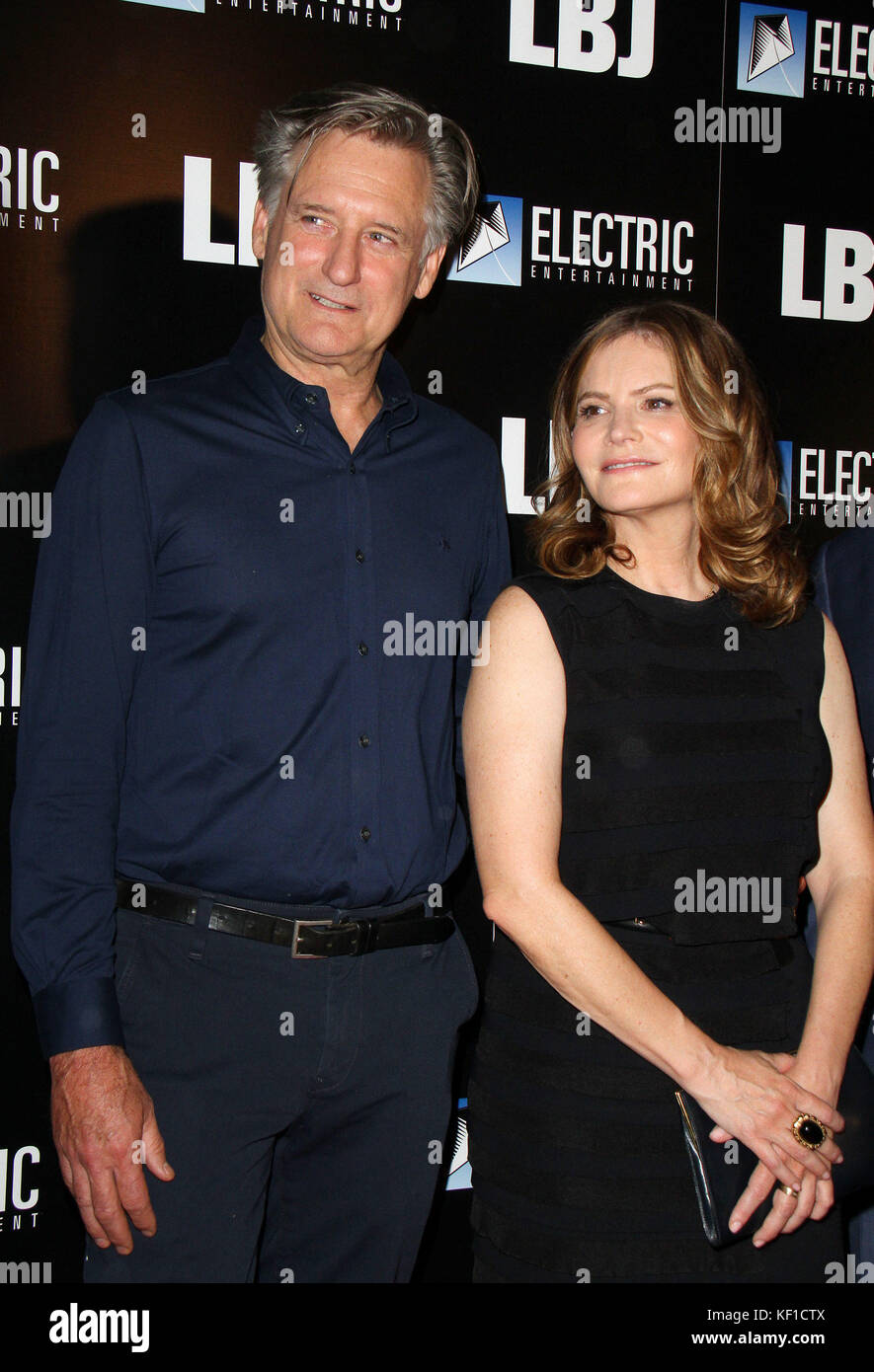 Los Angeles, CA, USA. 24th Oct, 2017. Bill Pullman and Jennifer Jason ...
