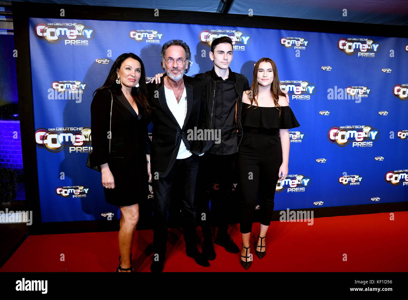 Cologne, Germany. 24th Oct, 2017. Comedian Hugo Egon Balder and his ...
