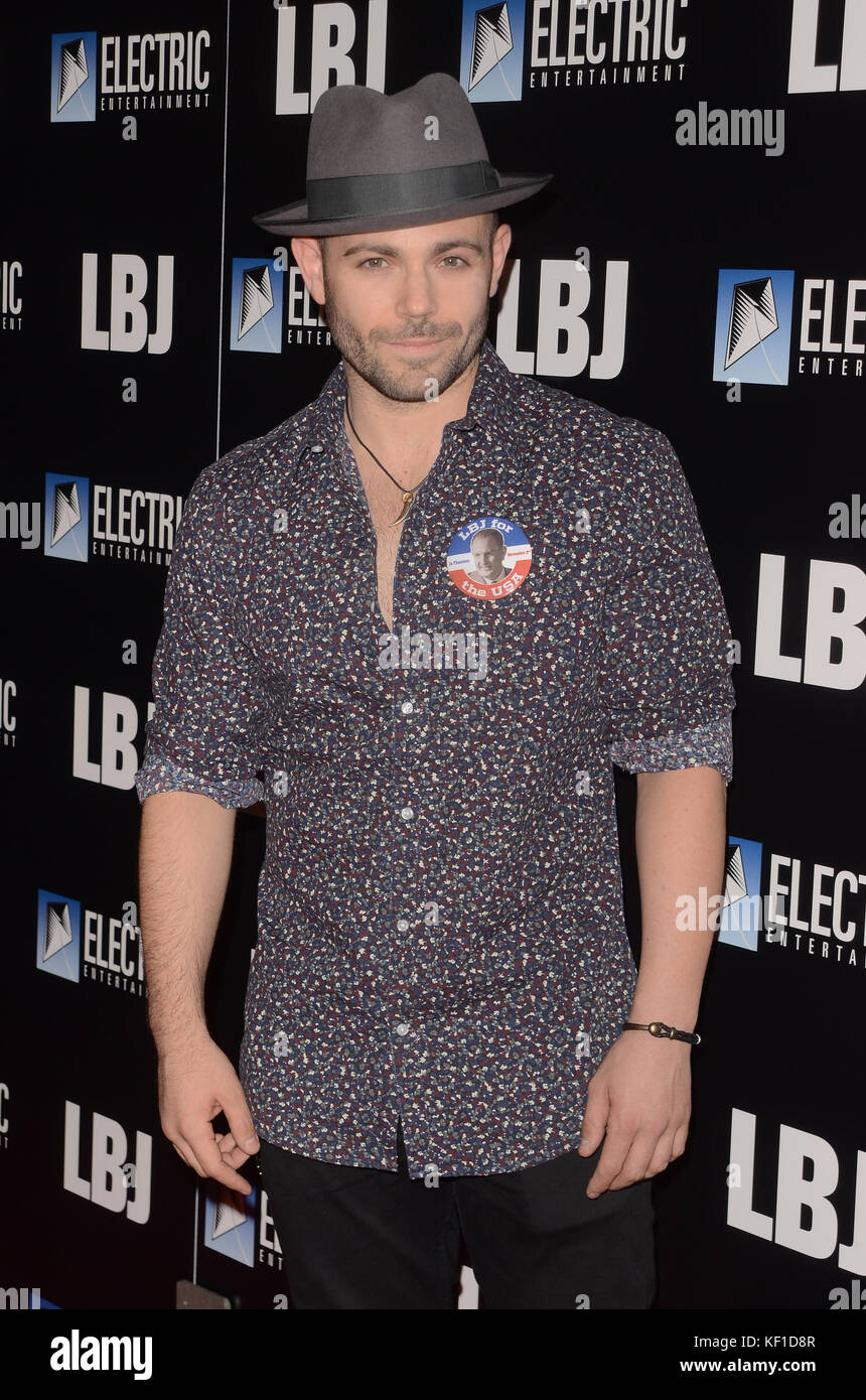 Los Angeles, Ca, USA. 24th Oct, 2017. David Josh Lawrence at the ...