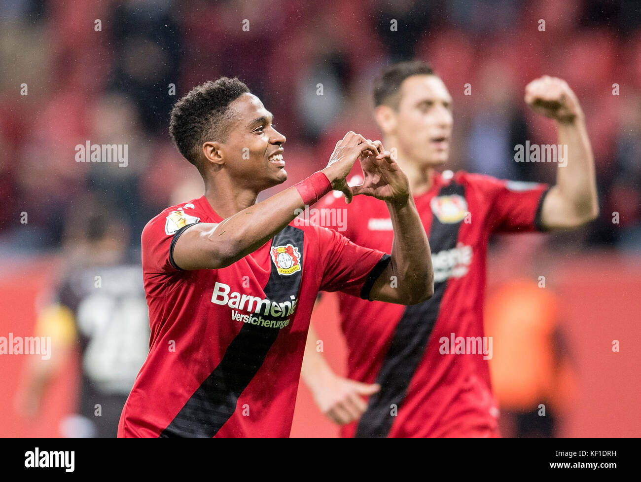jubilation WENDELL (LEV) after seinem goal zum 3:1, gesture, gesture ...