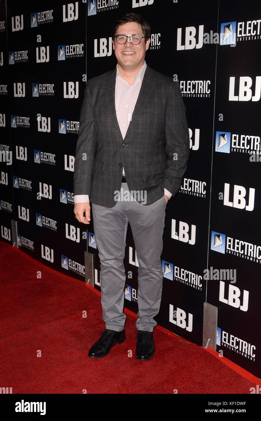 Rich Sommer at arrivals for LBJ Premiere, ArcLight Hollywood, Los ...