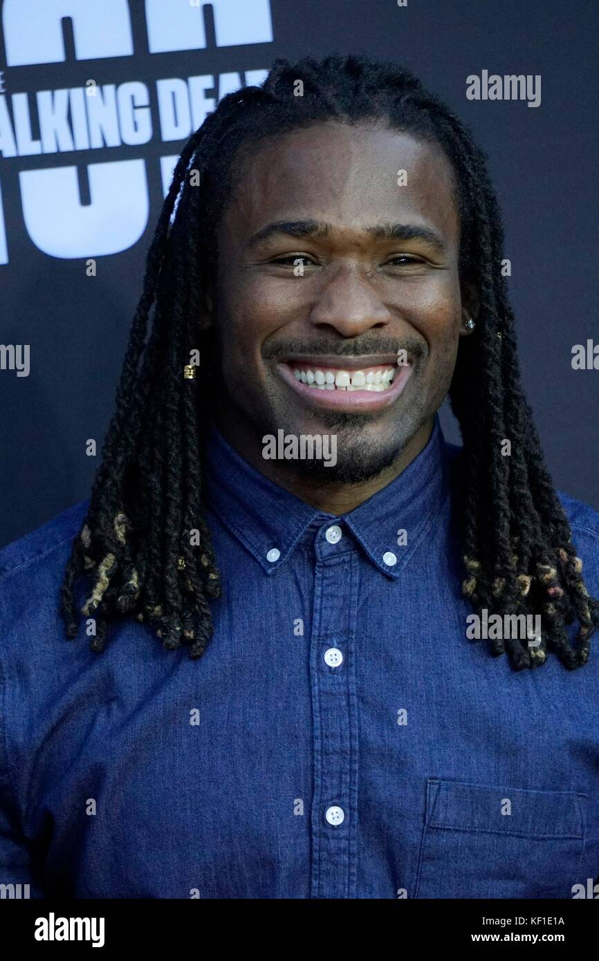 DeAngelo Williams at arrivals for AMC's THE WALKING DEAD 100th Episode ...