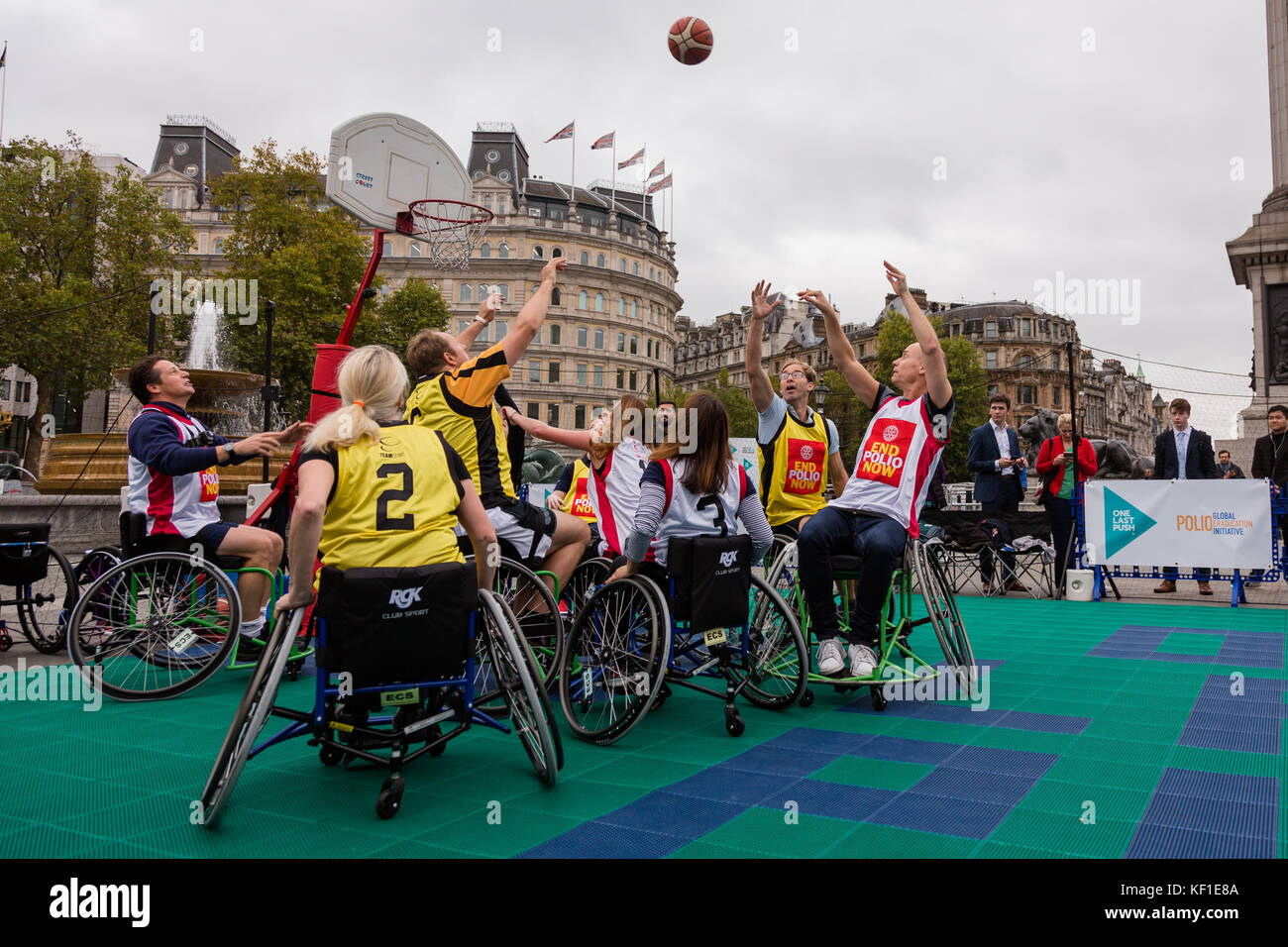 London, UK. 24th October, 2017. British MP's and British Wheelchair ...