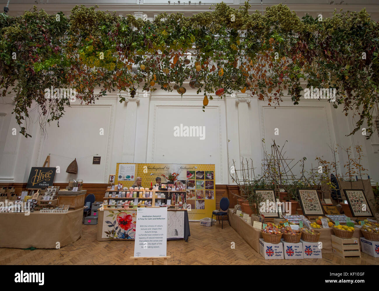 RHS Halls, London, UK. 25 October, 2017. To mark the arrival of the ...