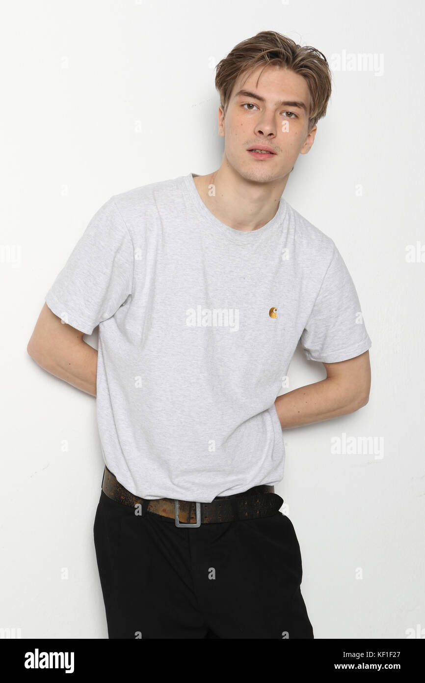 Hamburg, Germany, 25th OCT, 2017. Gustav Schmidt attending the "Sechs ...