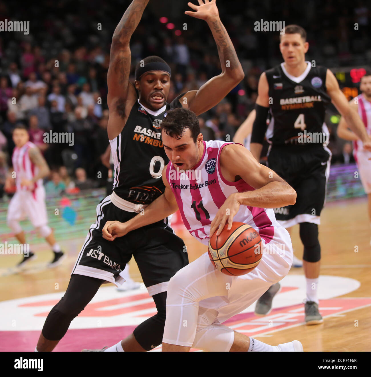 Bonn, Germany. 24th Oct, 2017. Basketball, BCL, Telekom Baskets Bonn vs ...