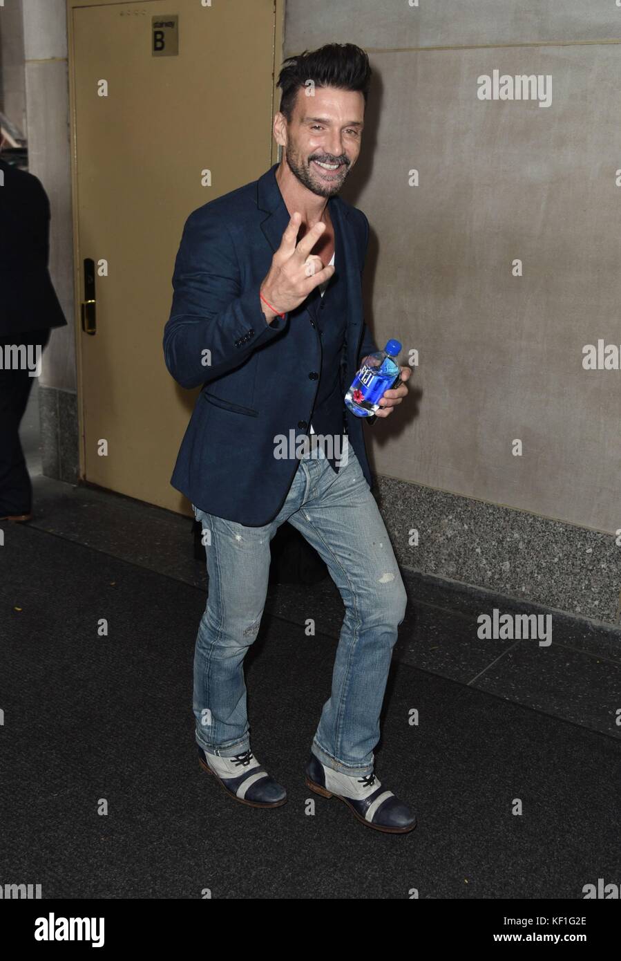 New York, NY, USA. 25th Oct, 2017. Frank Grillo, seen at the Today Show ...