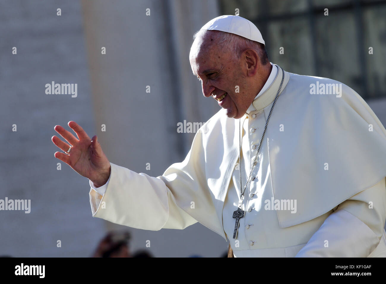 October 25, 2017 - Vatican City State (Holy See) - POPE FRANCIS during ...