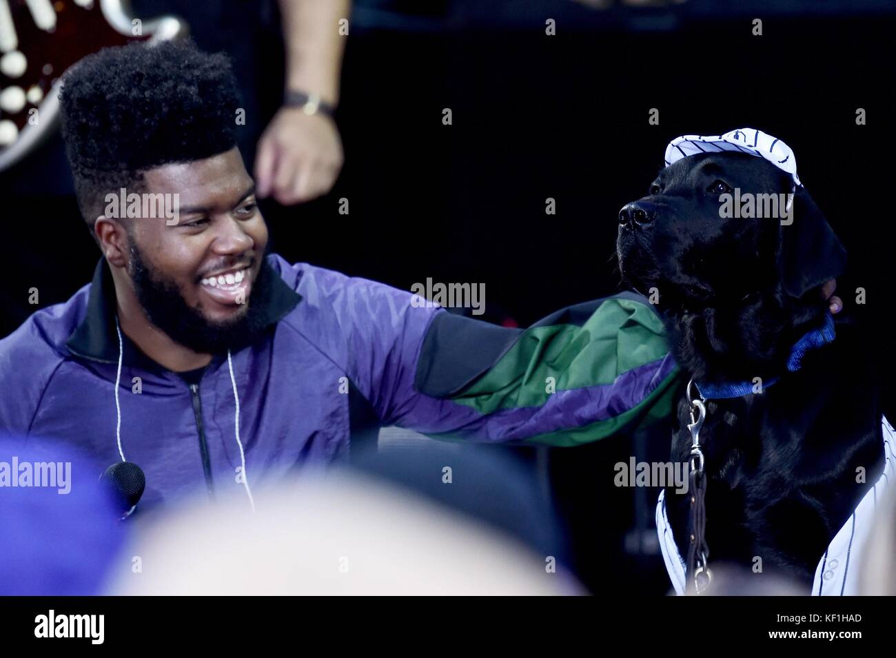 New York, NY, USA. 25th Oct, 2017. Khalid on stage for NBC Today Show ...