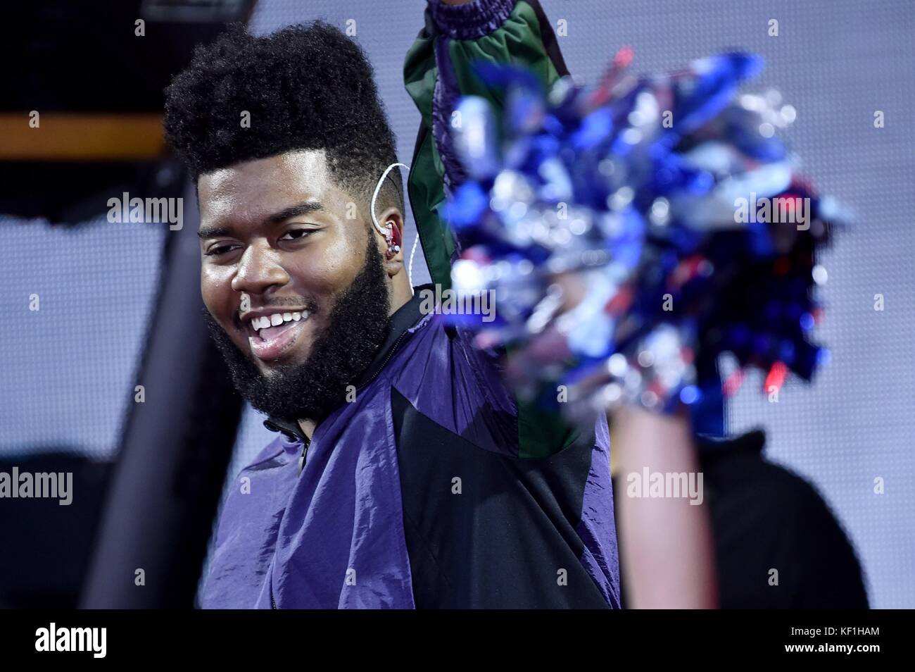New York, NY, USA. 25th Oct, 2017. Khalid on stage for NBC Today Show ...
