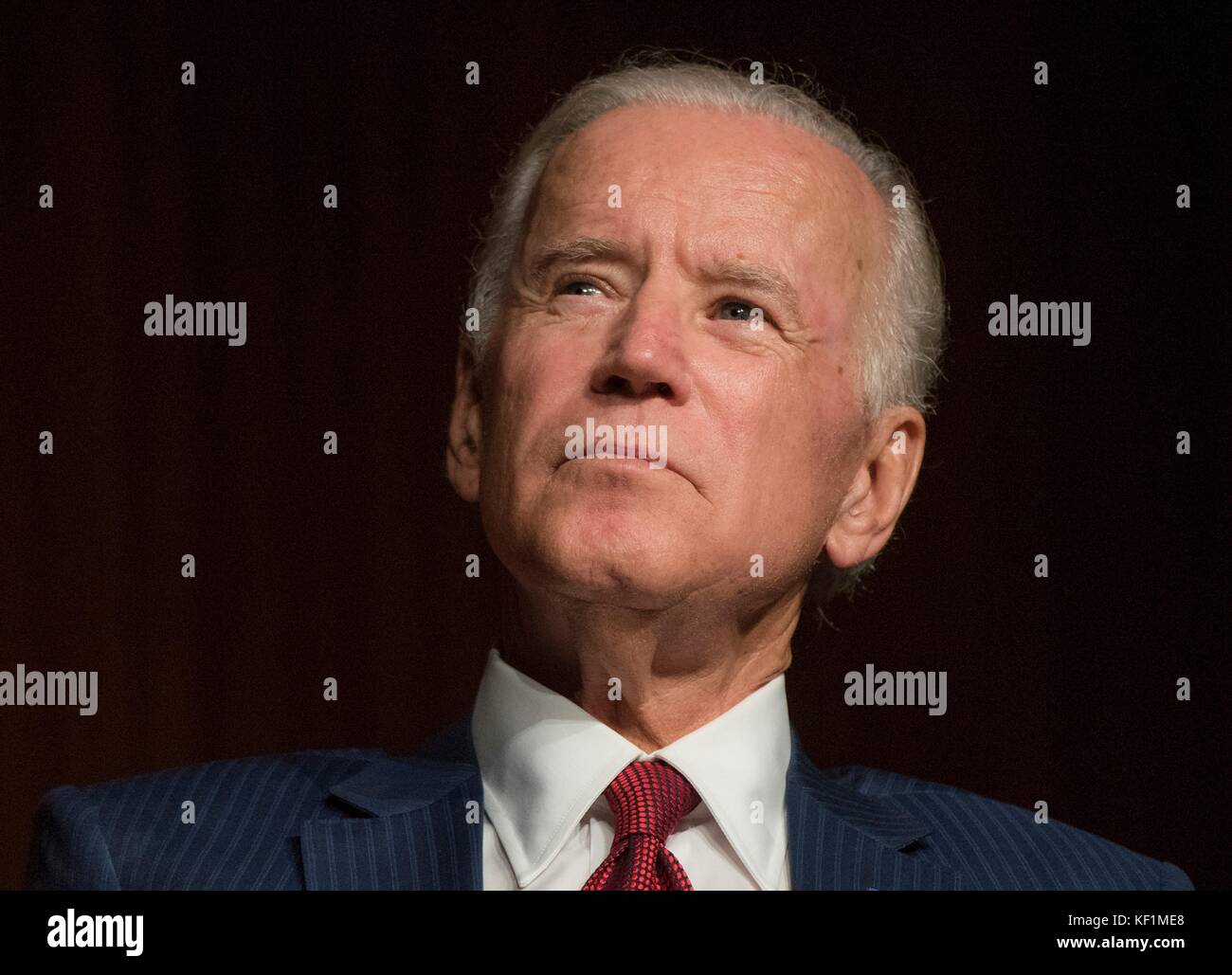 Former U.S. Vice President Joe Biden speaks during the Tom Johnson ...