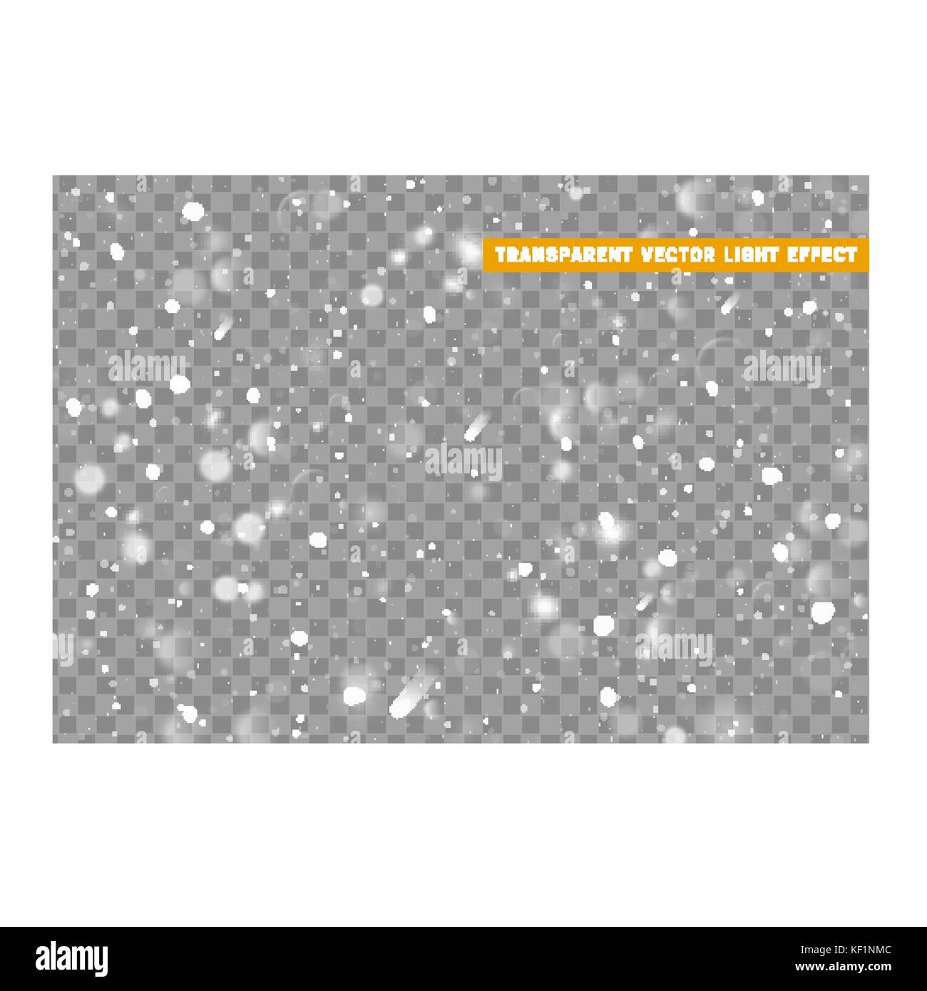 Falling snow snow overlay Cut Out Stock Images & Pictures - Alamy