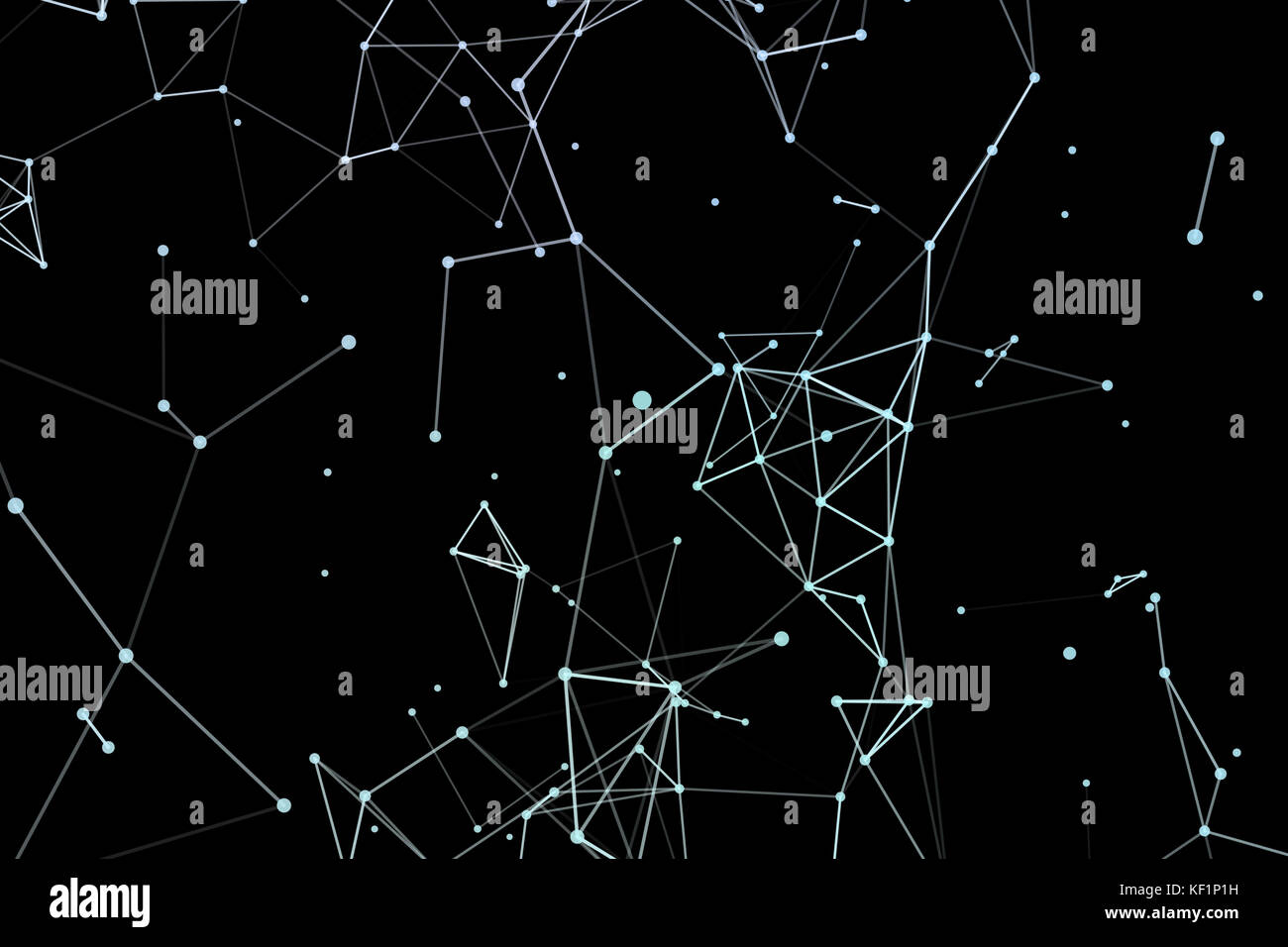 Abstract network data connection Stock Photo - Alamy