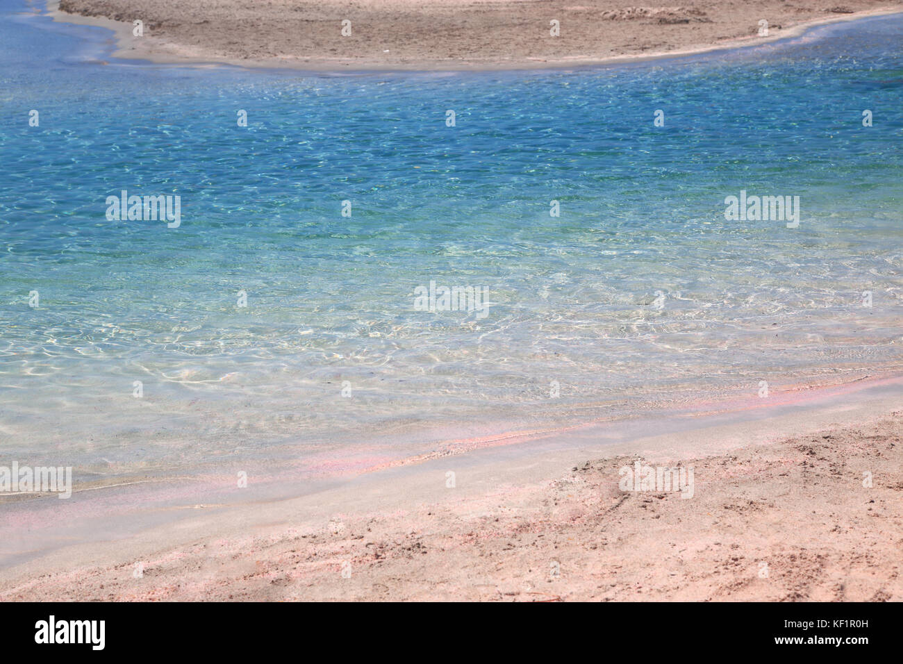 Creta pink beach hi-res stock photography and images - Alamy