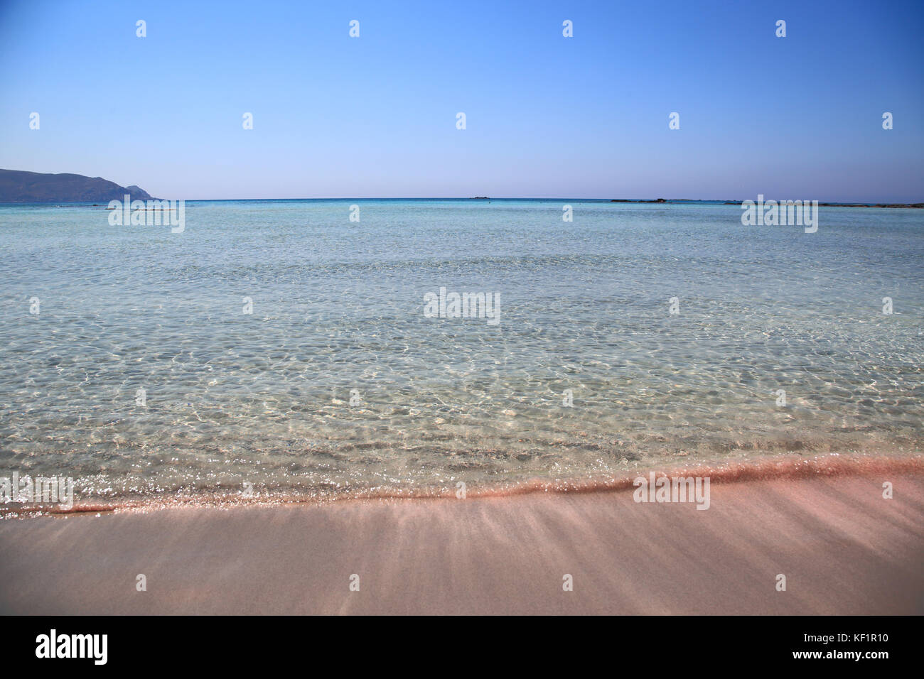 Creta pink beach hi-res stock photography and images - Alamy