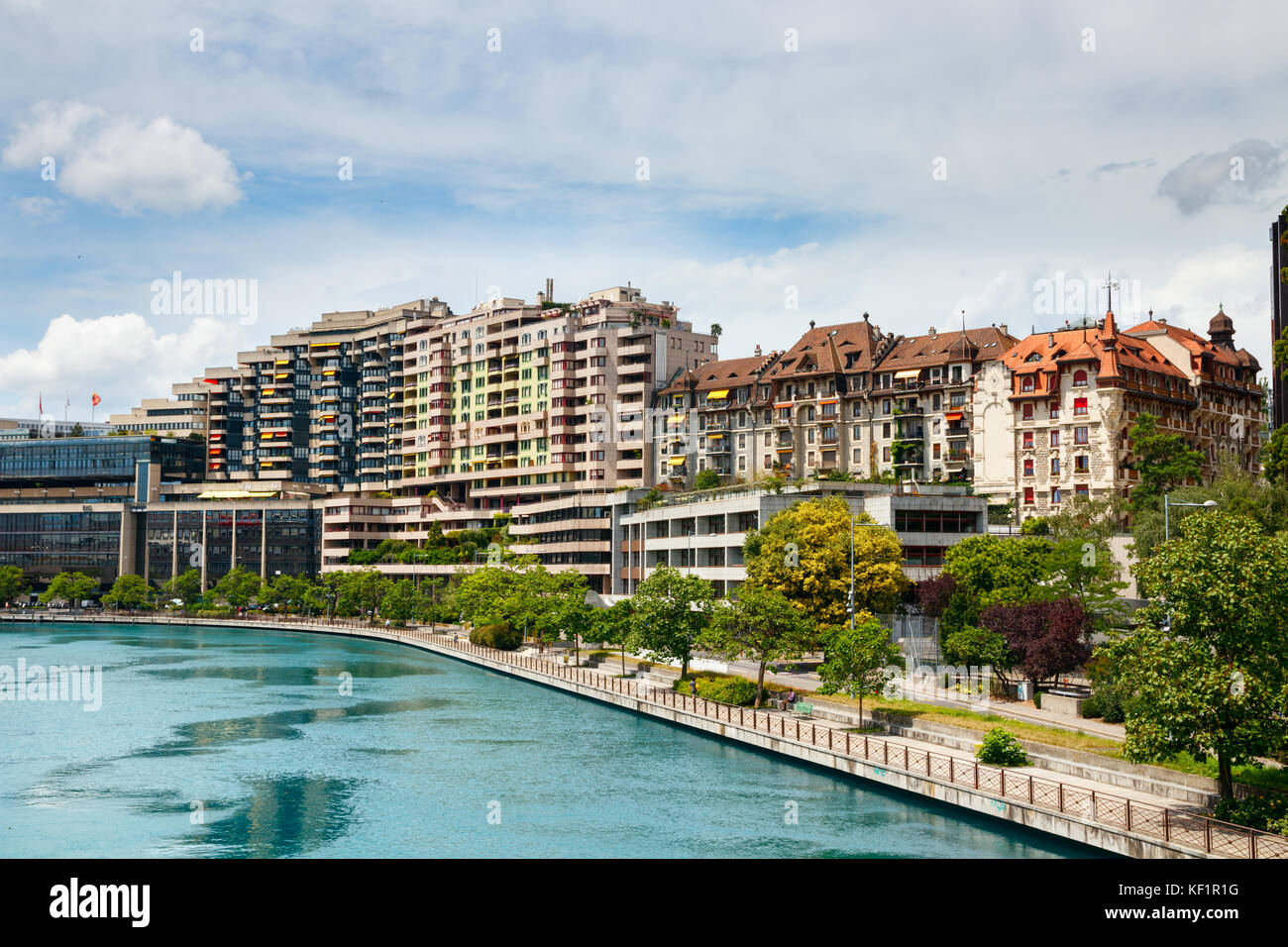 Residential building geneva switzerland hi-res stock photography and ...