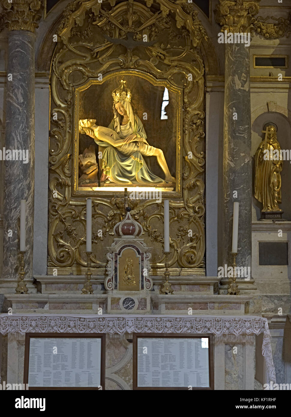 Verona Veneto Italy. Basilica of San Zeno, also known as Saint Zeno ...