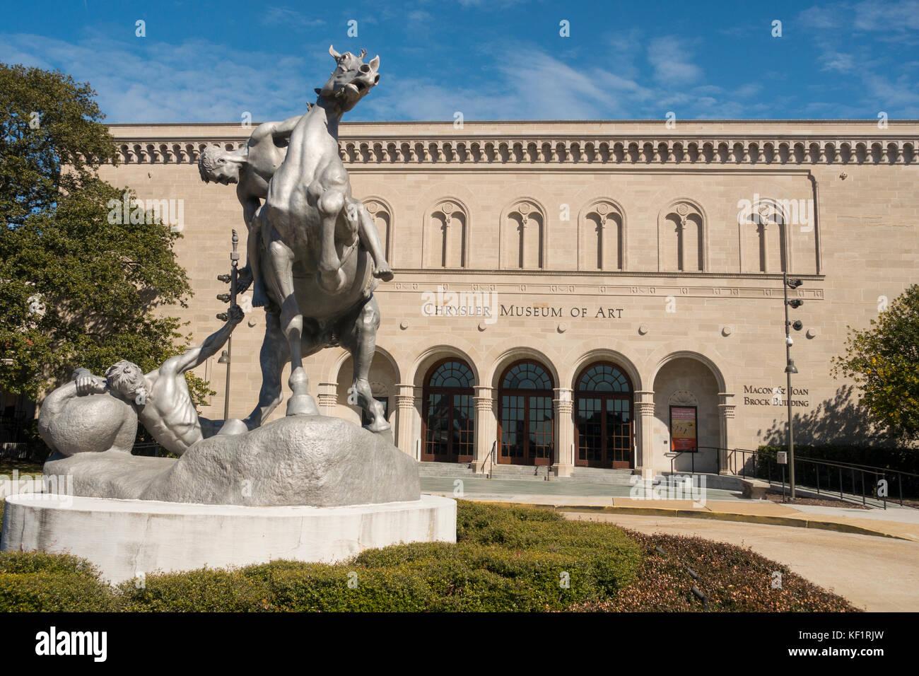 Chrysler Museum of Art Norfolk Virginia Stock Photo - Alamy