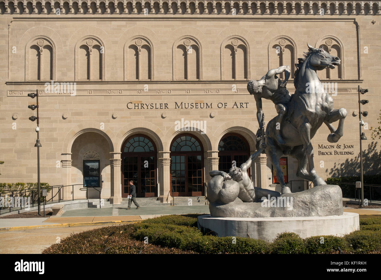 Chrysler Museum of Art Norfolk Virginia Stock Photo - Alamy