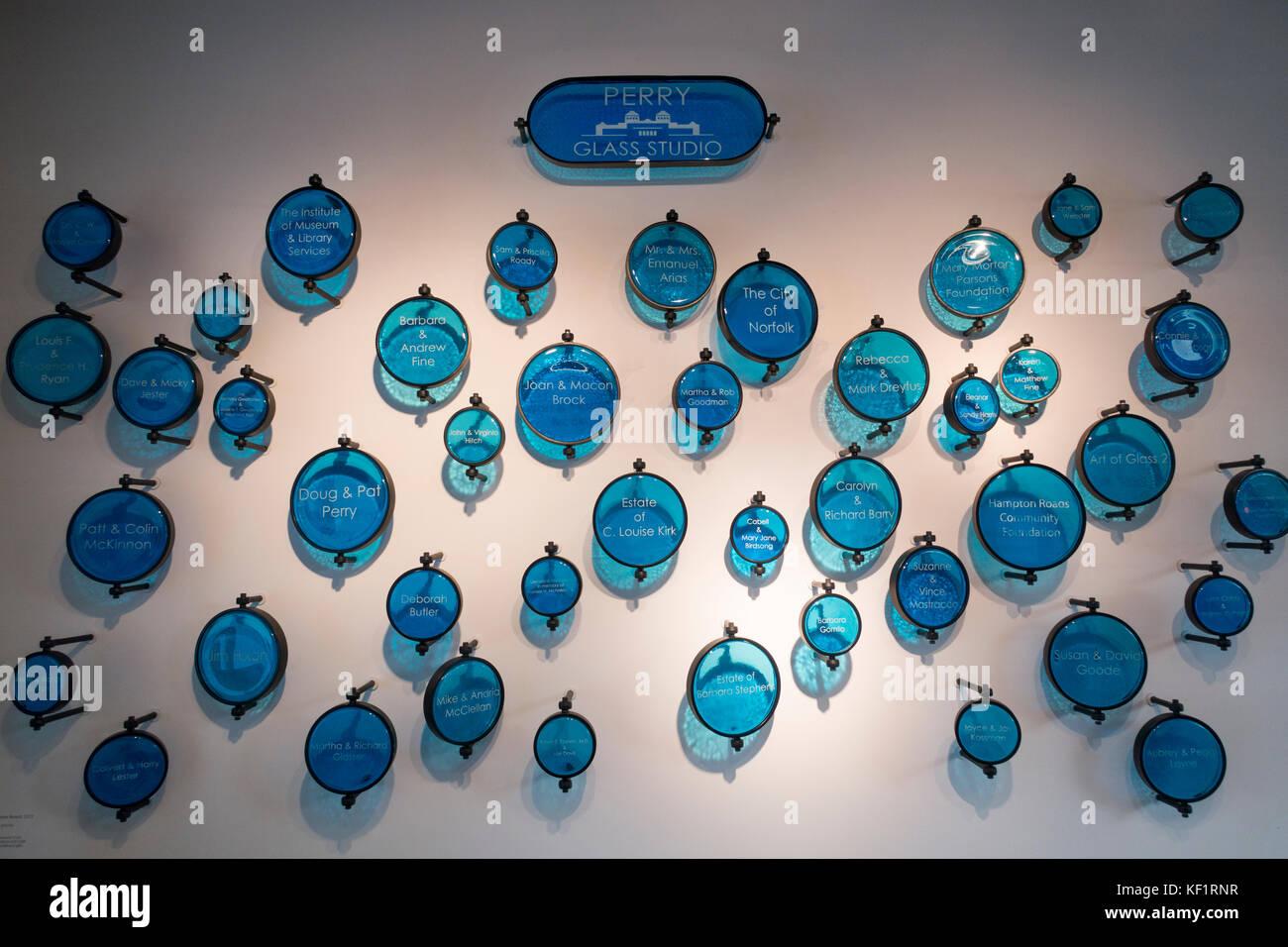 Chrysler museum of Art glass studio Norfolk Virginia Stock Photo - Alamy