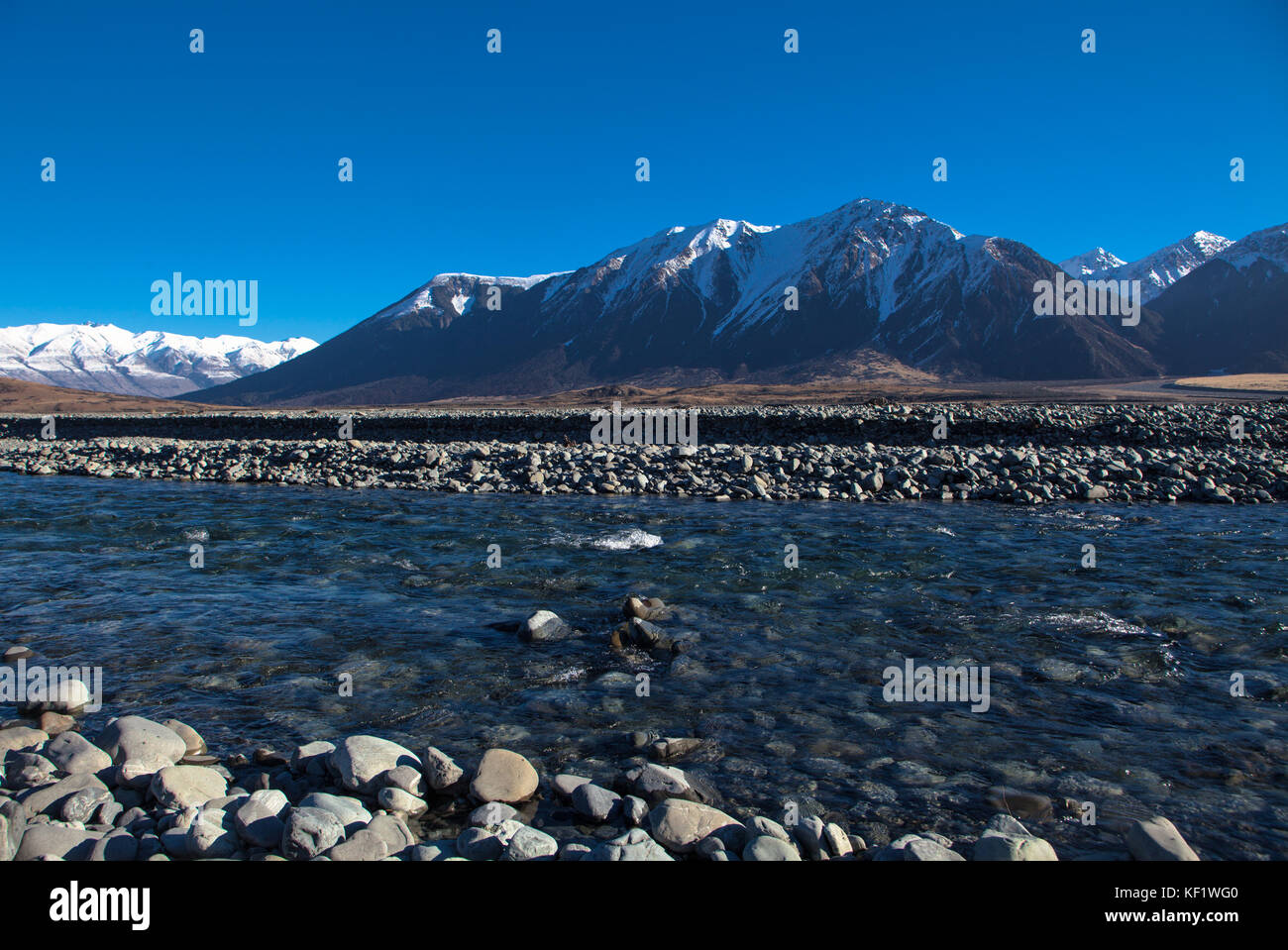 Spectacular Alpine landscape, South Island, New Zealand Stock Photo - Alamy