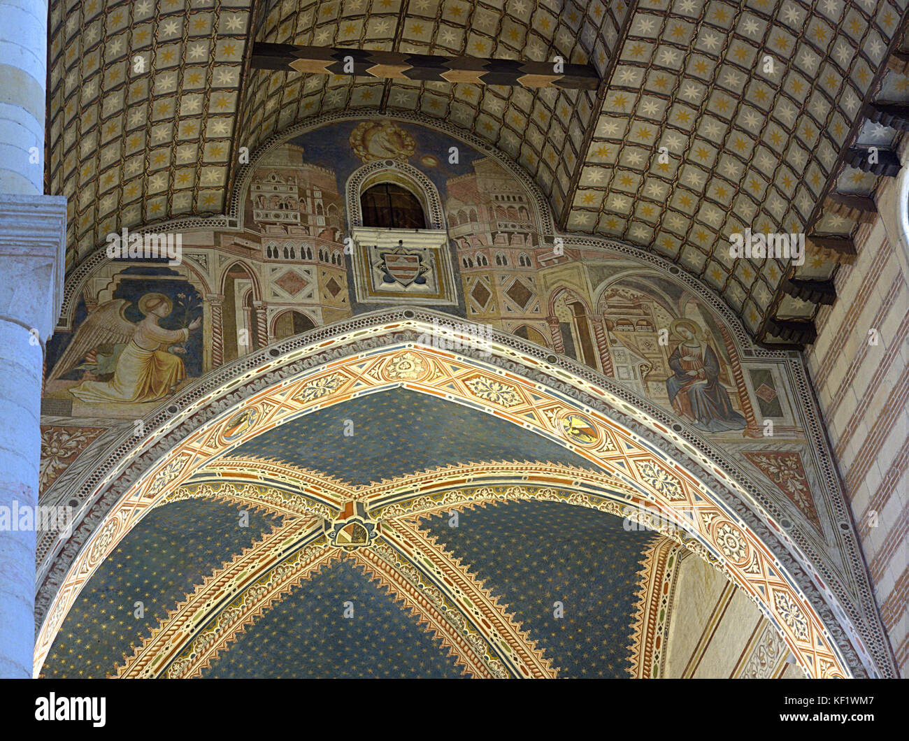 Verona Veneto Italy. Basilica of San Zeno, also known as Saint Zeno ...