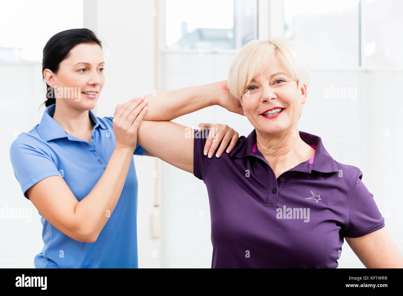 Shoulder exercises hi-res stock photography and images - Alamy