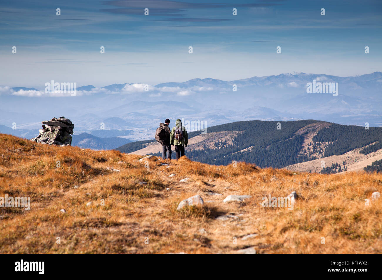 trekking in Calimani mountains, Romania Stock Photo - Alamy