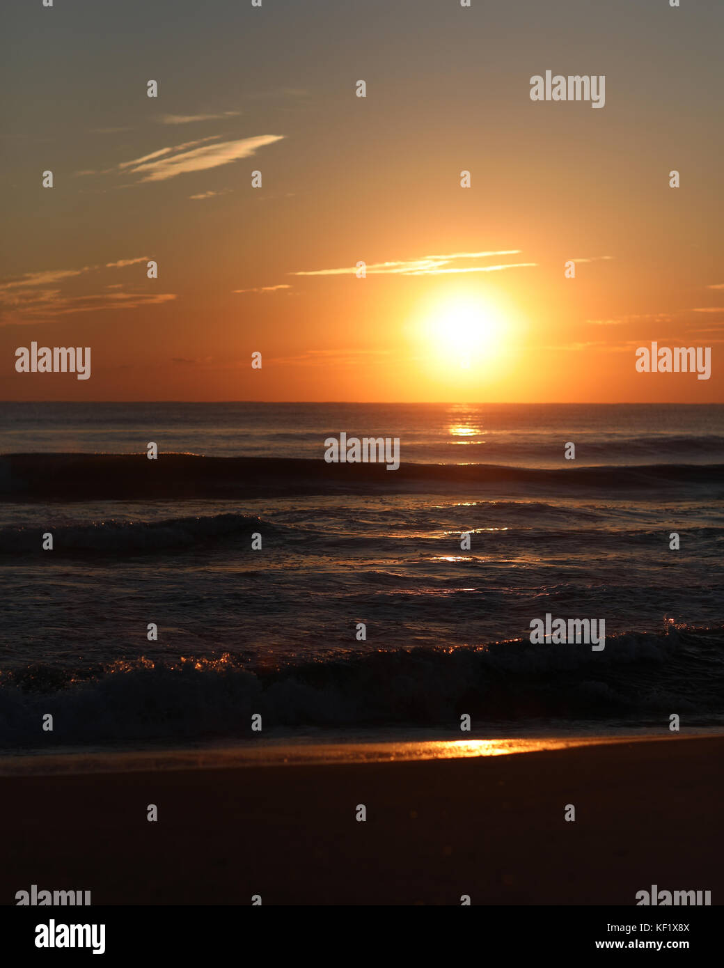 Orange Varieties of Sunrise Stock Photo - Alamy