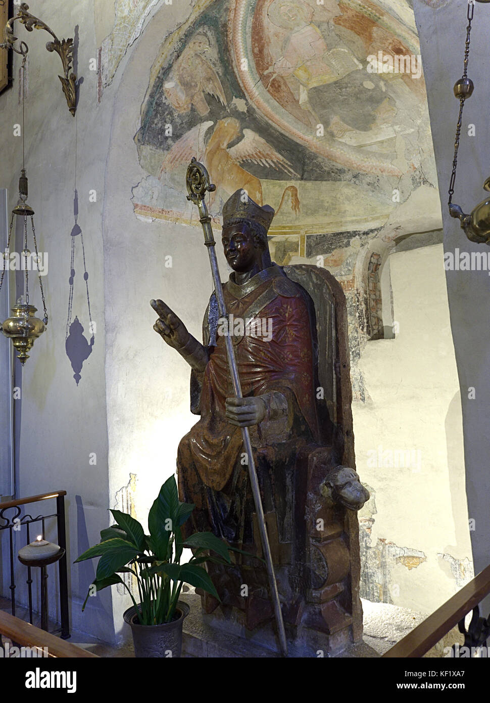 Verona Veneto Italy. Basilica of San Zeno, also known as Saint Zeno ...
