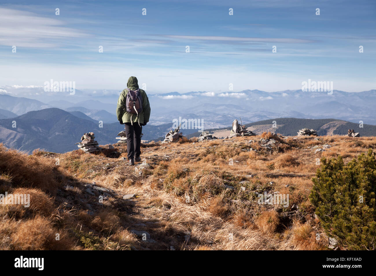 trekking in Calimani mountains, Romania Stock Photo - Alamy