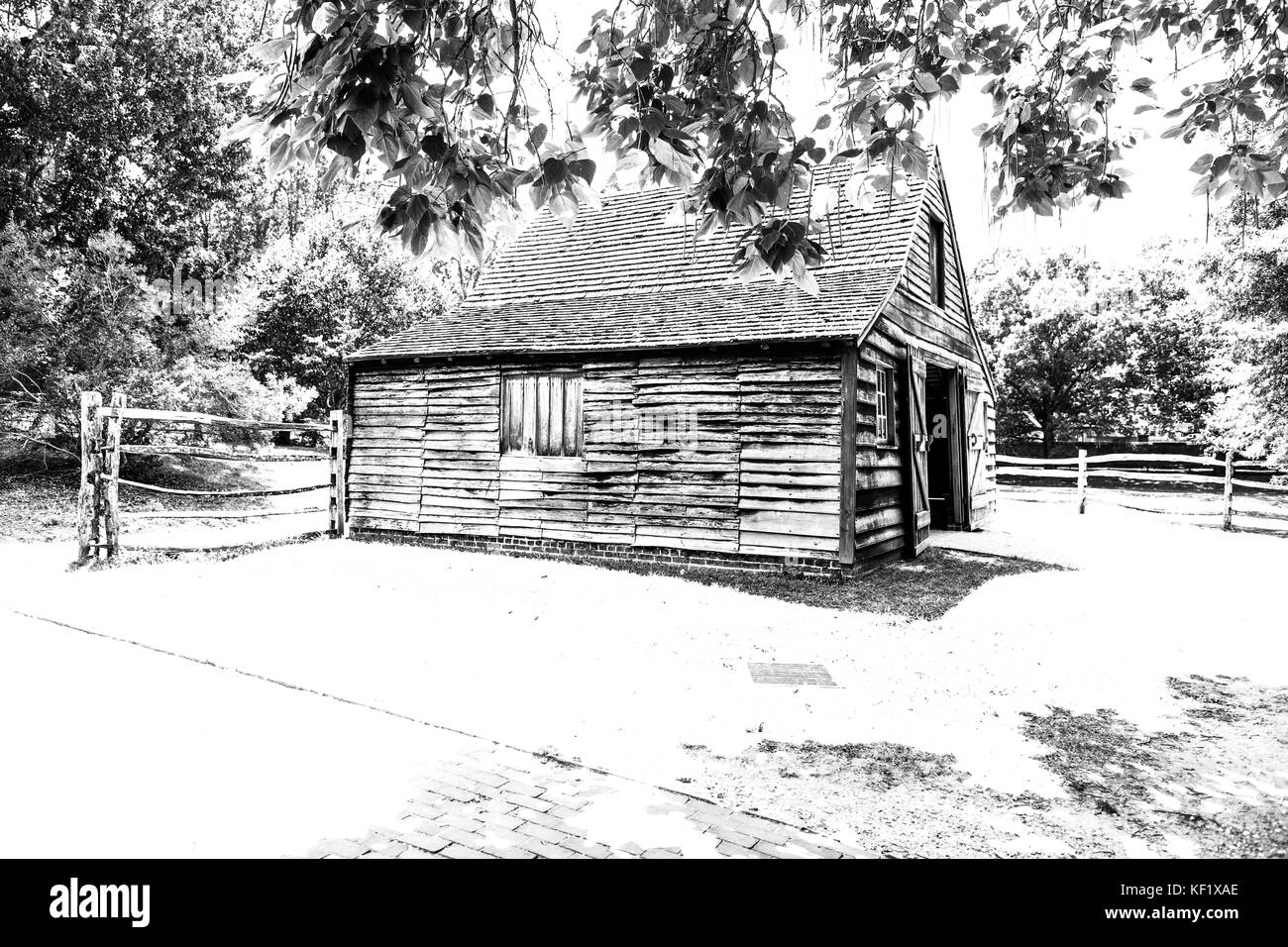 American colonial barn hi-res stock photography and images - Alamy
